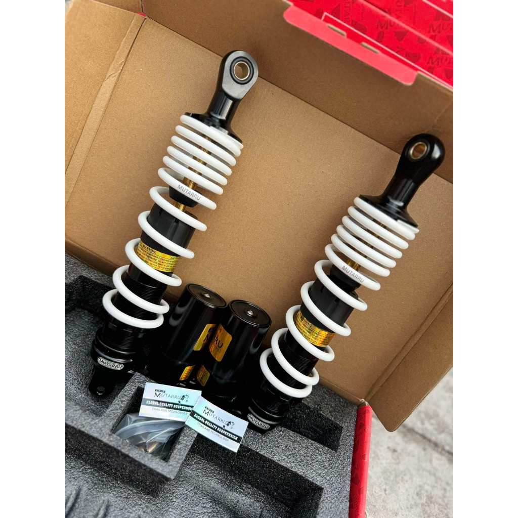 MUTARRU INVERTED SHOCK PREMIUM V2 ADJUSTABLE AEROX V1 V2 / NMAX V1 V2 ...