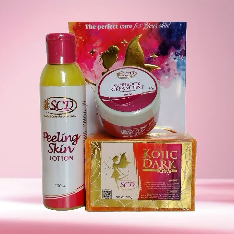 SCD PEELING SKIN LOTION SET BIG 100ML 3IN1 | Shopee Malaysia
