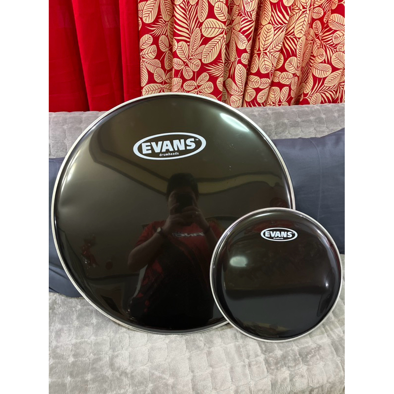 Evan black drum heads drum plate | Shopee Malaysia