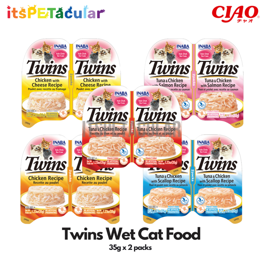 Ciao Inaba Twins Wet Cat Food 35g x 2 Packs | Shopee Malaysia