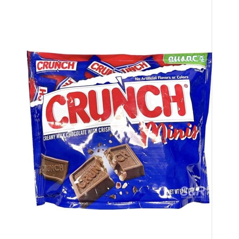 Nestle Crunch Minis in Resealable Share Size Bag | Shopee Malaysia
