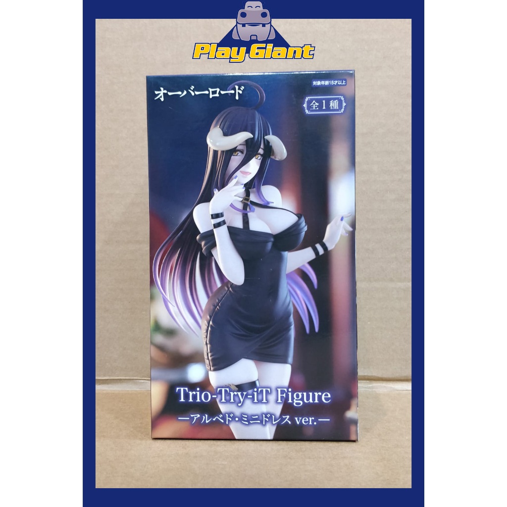 Furyu Trio-Try-iT Figure Albedo Mini Dress Ver (OVERLORD) | Shopee Malaysia