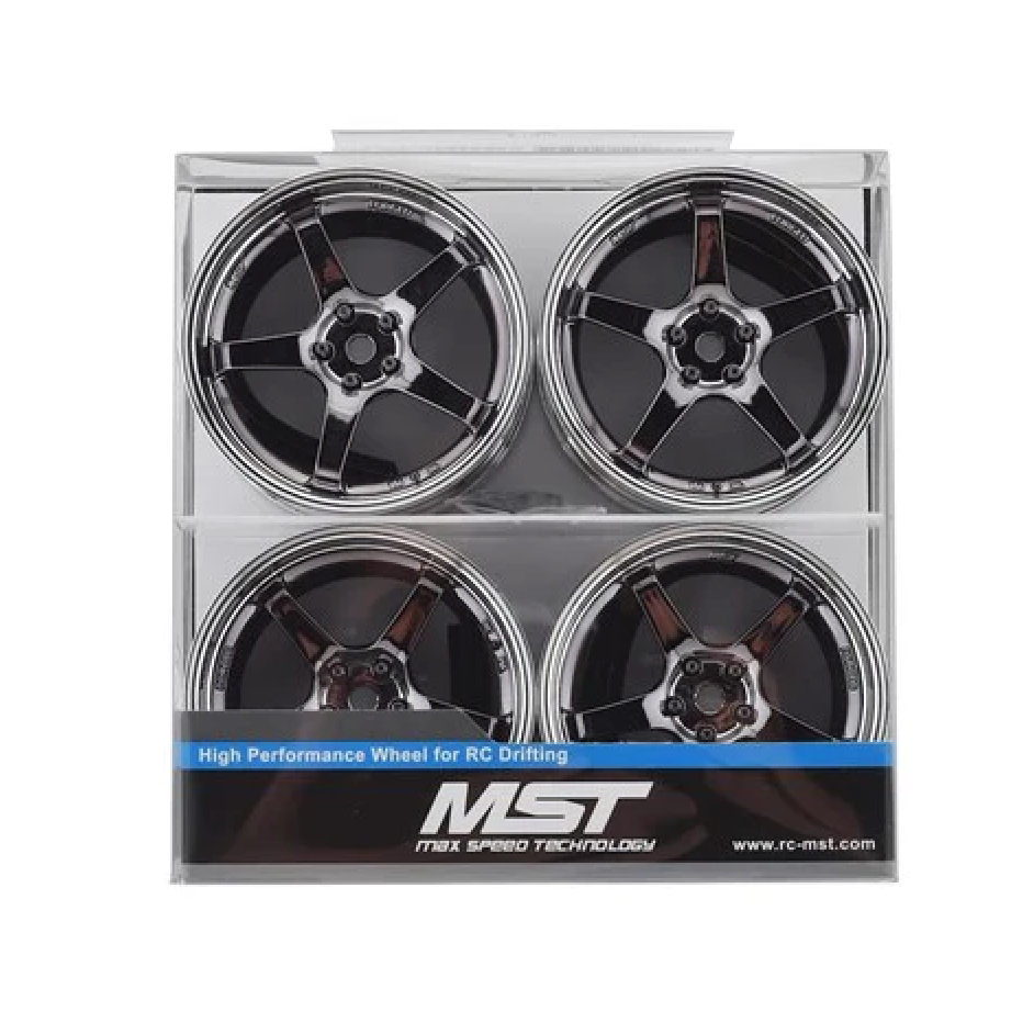 MST Max Speed Technology 1/10 Scale RC Remote Control Drift Car Rims ...