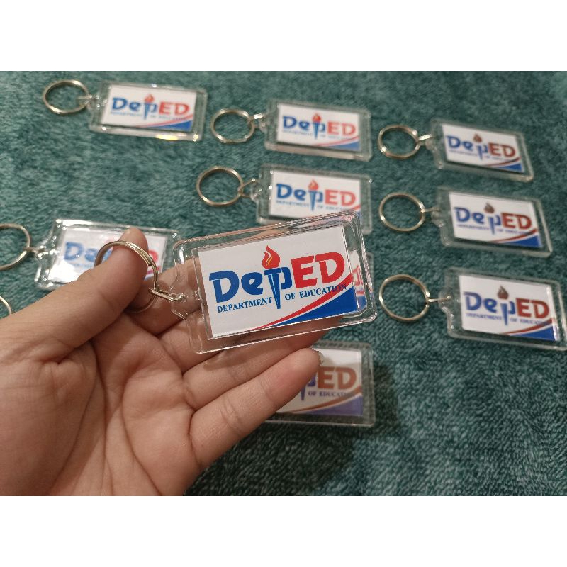 DEPED KEYCHAIN perfect for Souvenir ( Can Do Personalized ) | Shopee ...