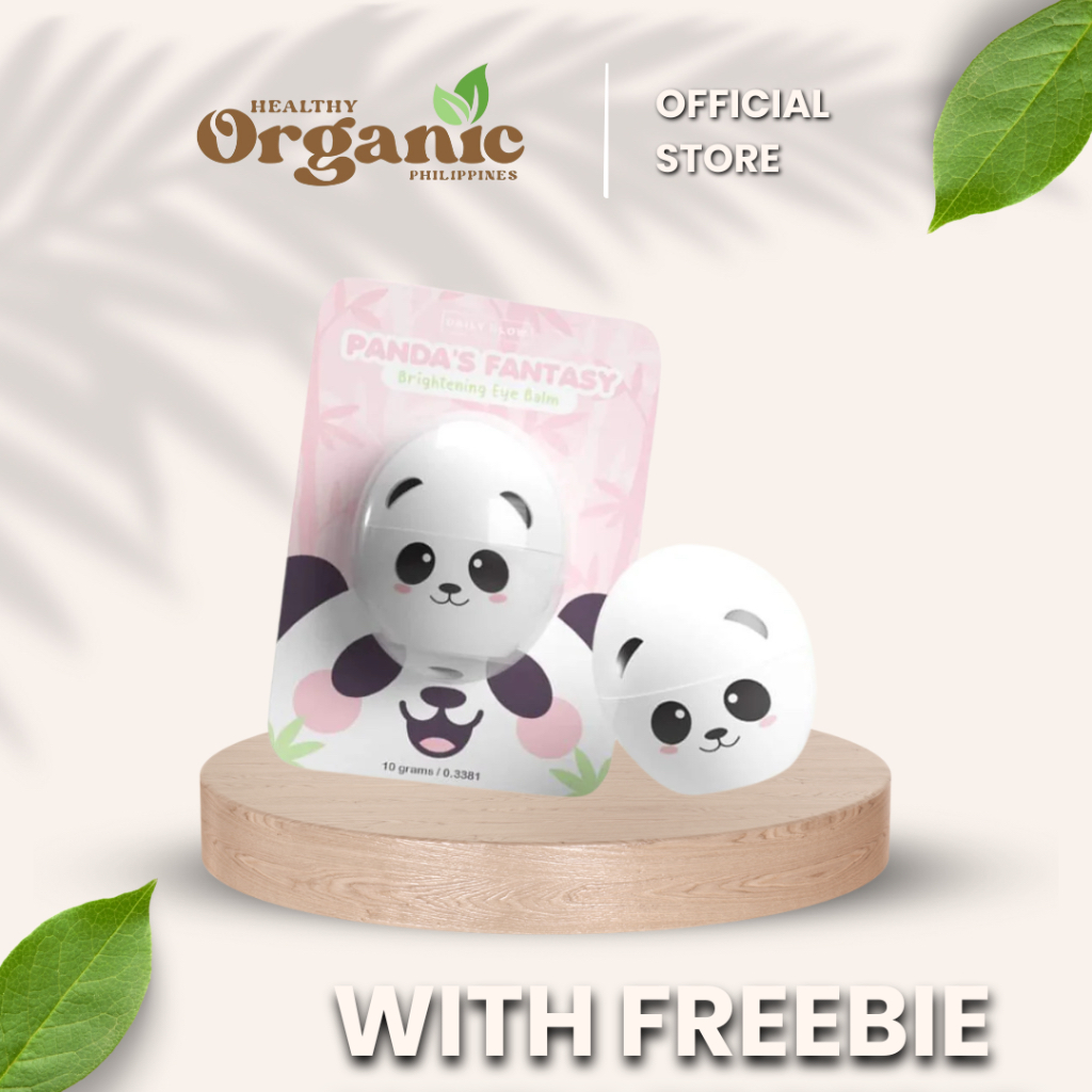 THE DAILY GLOW Panda Brightening Eye Balm Dark Circles Under Eyes ...