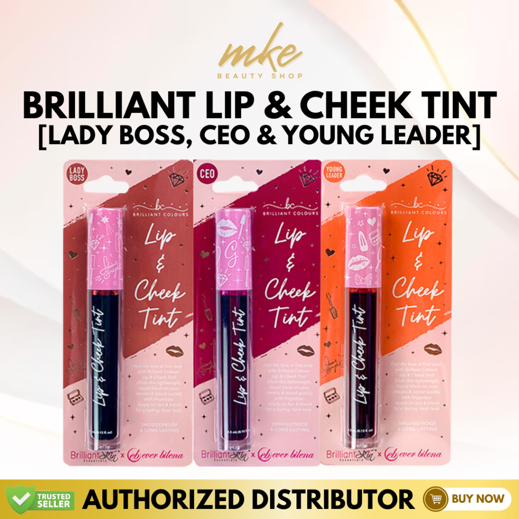 BRILLIANT COLOURS LIP & CHEEK TINT (LADY BOSS, CEO & YOUNG LEADER ...