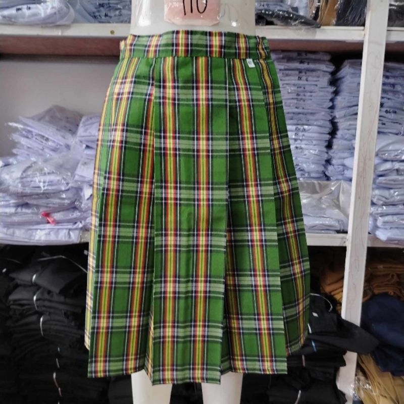 1120 CHECKERED PALDA SCHOOL UNIFORM/ BACK PLATES / KATRINA FABRIC ...