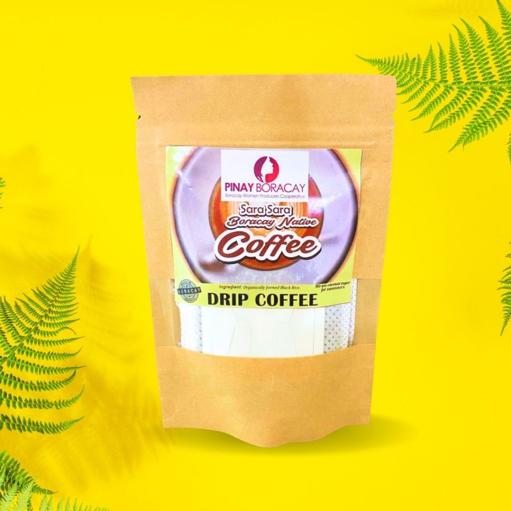 Sara Sara Drip Coffee (Roasted Rice Coffee) by Pinay Boracay | Shopee ...