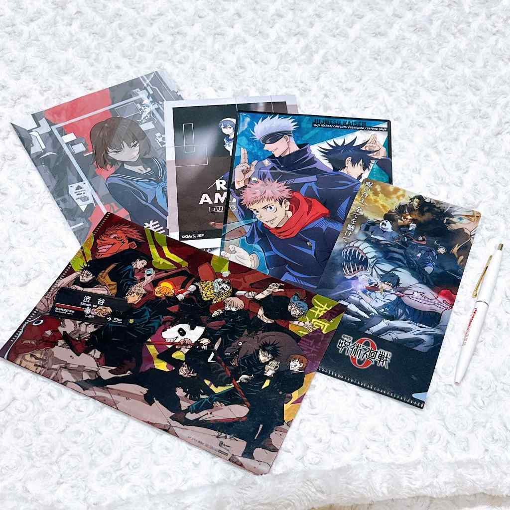 SET OF 5 - OFFICIAL Jujutsu Kaisen JJK Paper Mech Gojo Satoru Geto ...