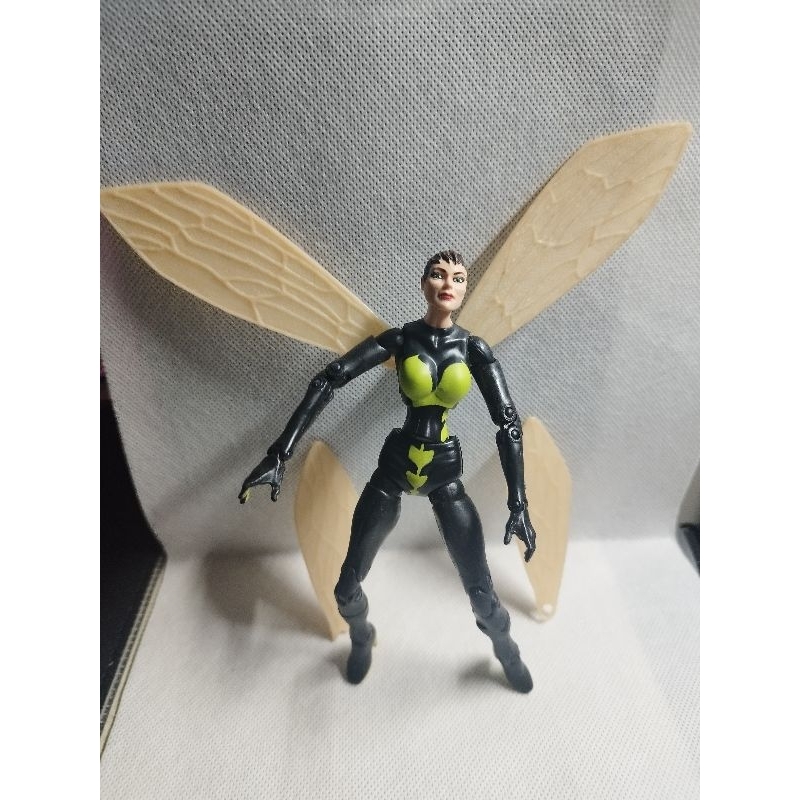 DAMAGED WASP MARVEL LEGENDS FIGURE TOYBIZ AS IS VINTAGE 6 INCH FIGURE ...