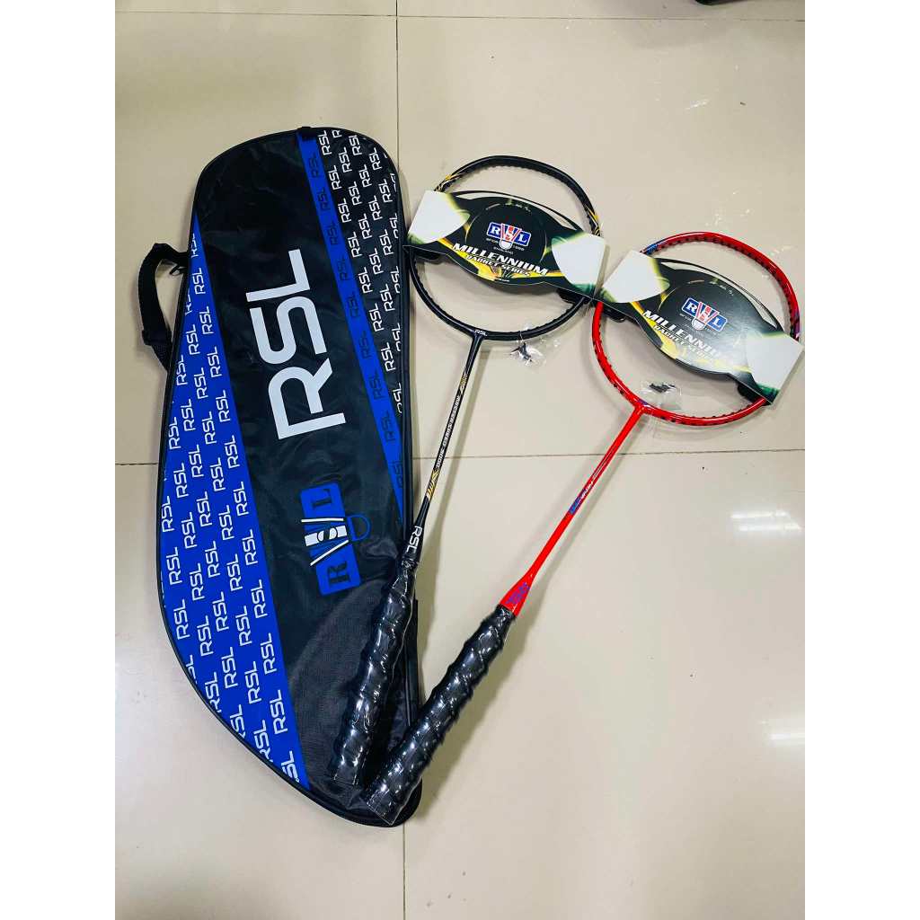 RSL Single Badminton Racket ( Red & Black ) | Shopee Malaysia