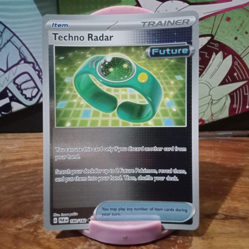 Techno Radar - 180/182 - Uncommon Reverse Holo Paradox Rift Pokemon TCG ...