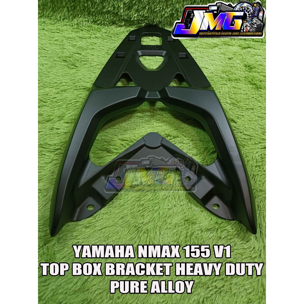 YAMAHA NMAX 155 VERSION 1 TOP BOX BRACKET CNC PURE ALLOY HEAVY DUTY | Shopee Malaysia