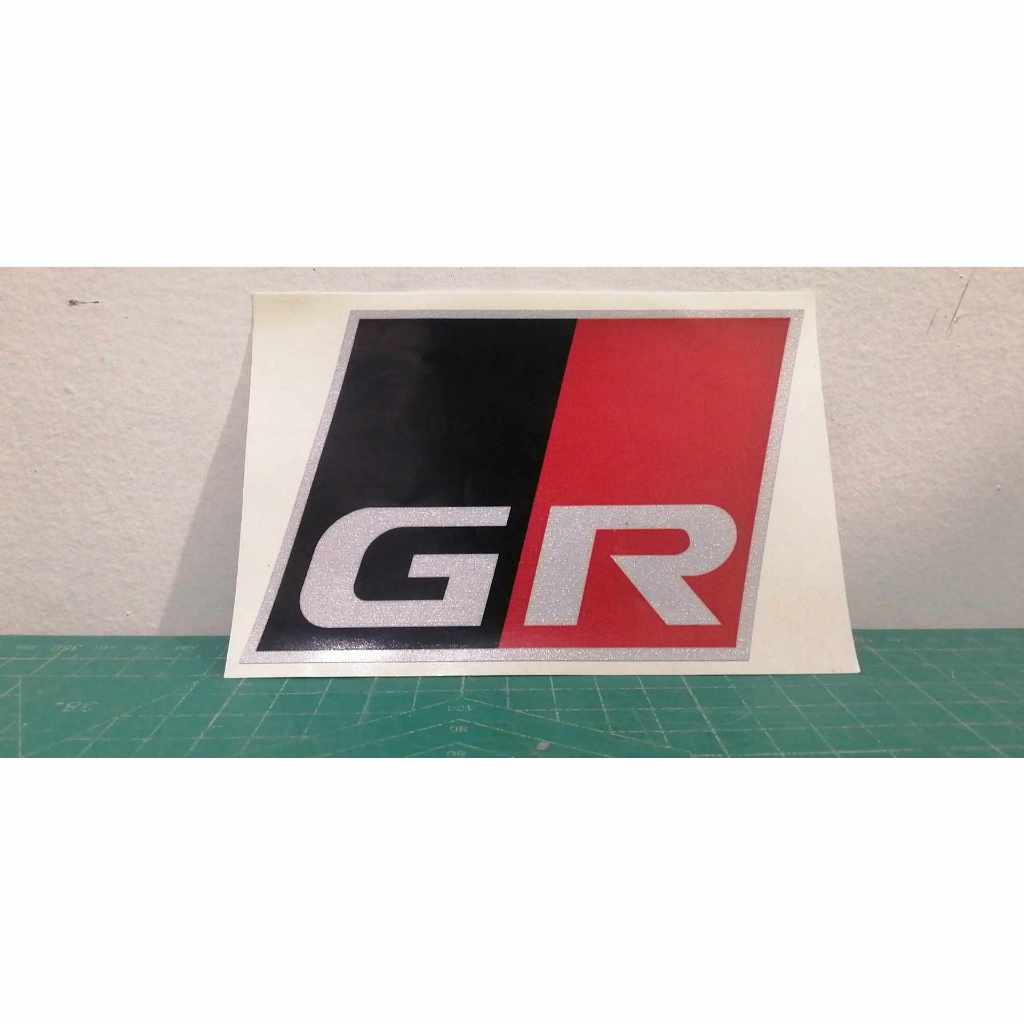 Toyota GR logo decal | Shopee Malaysia