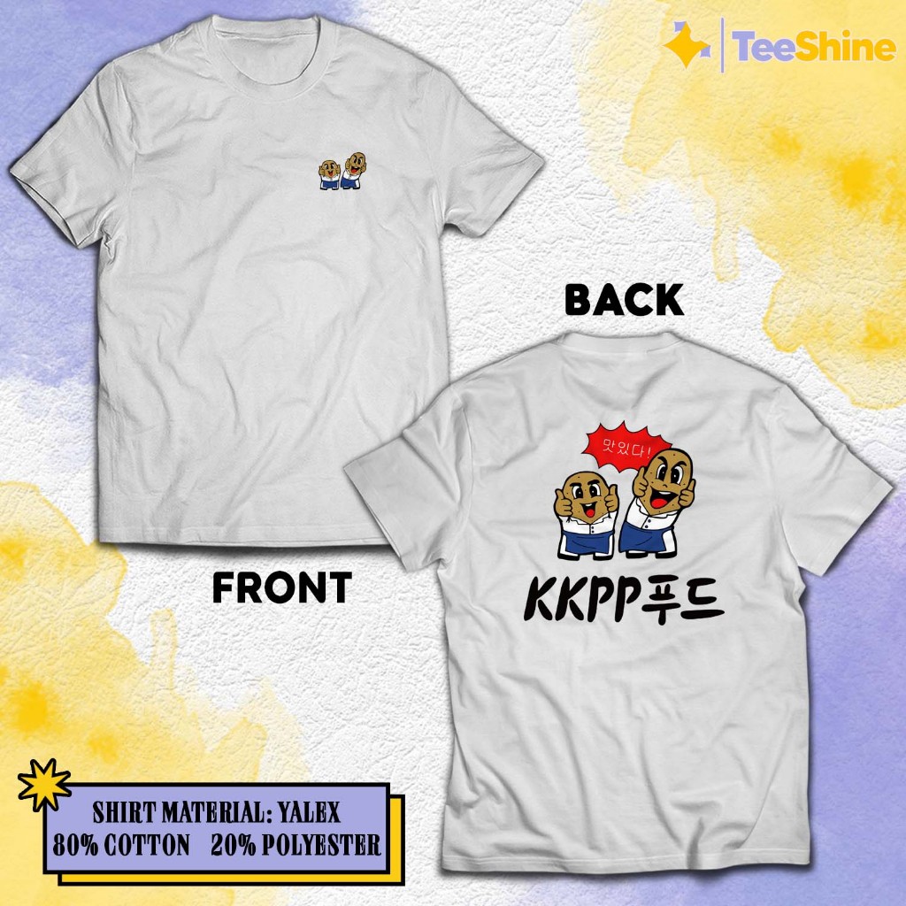 KKPP FOOD D.O & KWANG SOO INSPIRED SHIRT | COTTON ROUNDNECK T-SHIRT | Shopee Malaysia