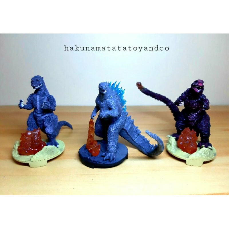 Godzilla Mini Figure Gashapon HG Bandai | Shopee Malaysia