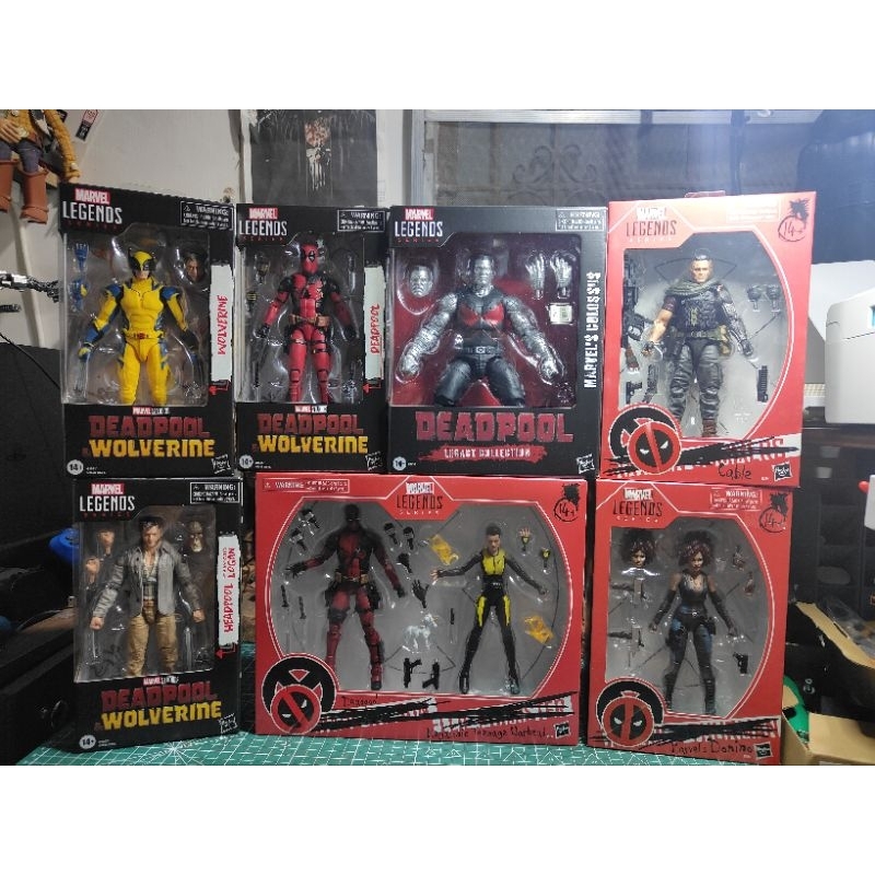 Marvel legends Deadpool collection Set | Shopee Malaysia