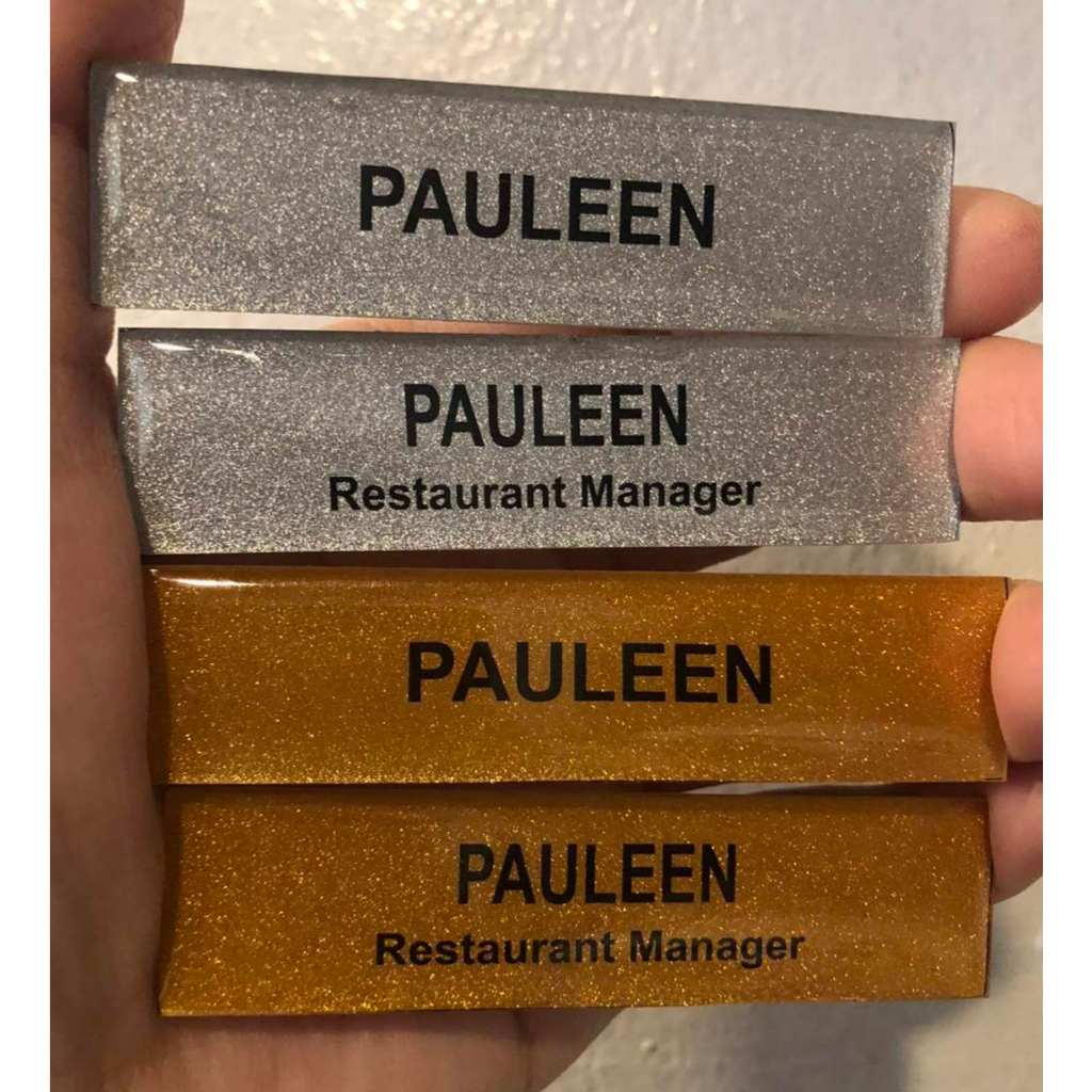 MAGNETIC NAMEPLATE MANG INASAL, GEN ONE, CHOWKING, KFC | Shopee Malaysia