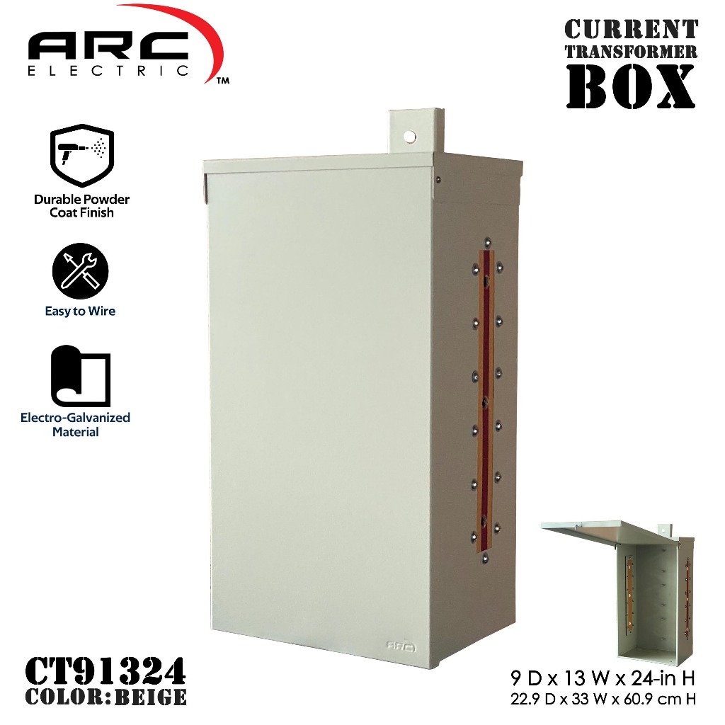 ARC Current Transformer Box 18ga CT Cabinets NEMA 3R Enclosure ...