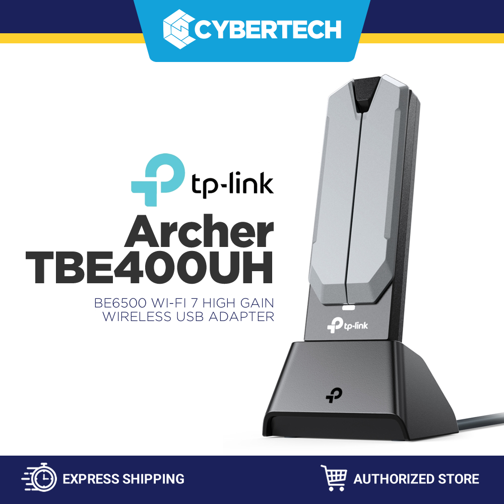 Cybertech TP-Link Archer TBE400UH BE6500 Wi-Fi 7 High Gain Wireless USB ...