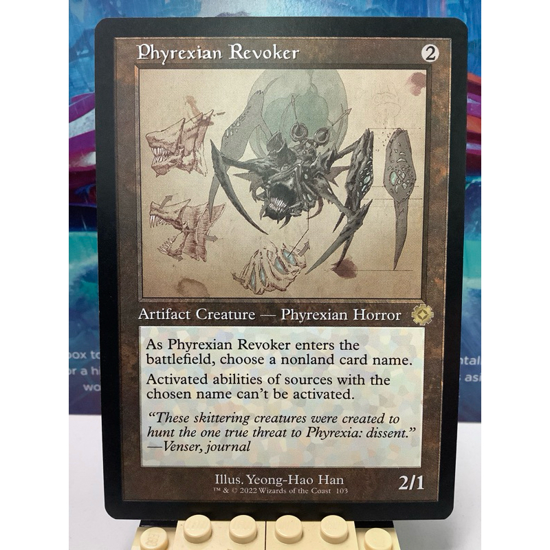 MTG - Phyrexian Revoker SCHEMATIC (The Brothers’ War: Retro Frame ...