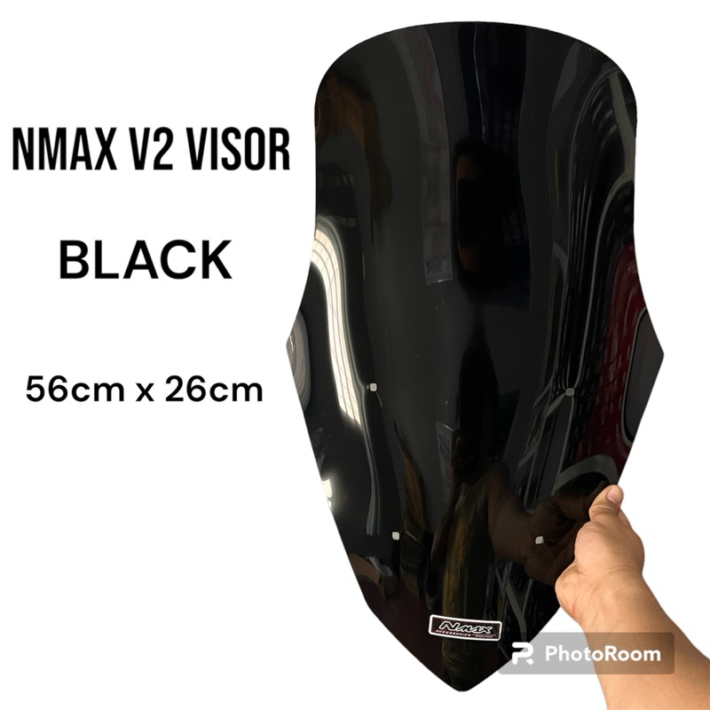 NMAX V2 ONLY WINDSHIELD VISOR LONG AND OCITO VISOR WITH BOLTS AND SCREW ...
