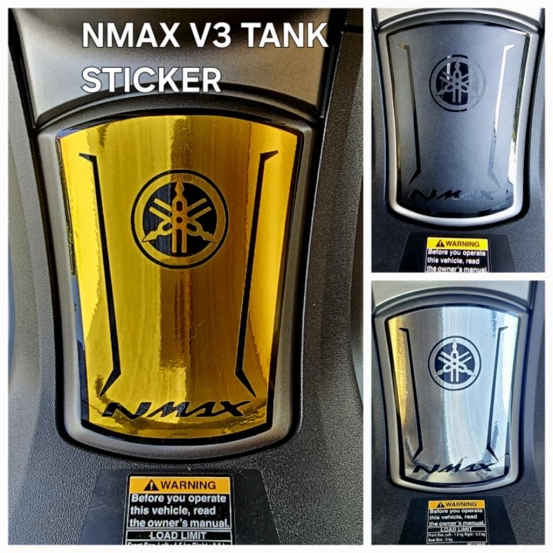 nmax v3 tank cover sticker two layer sticker | Shopee Malaysia