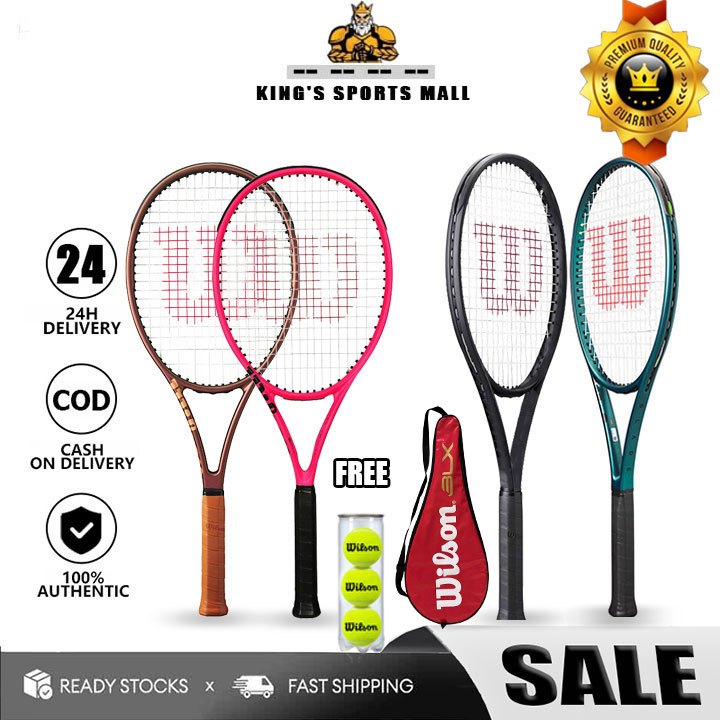 Wilson Tennis Racket Pro Staff RF97/BLX 6.1 Full Carbon Professional ...