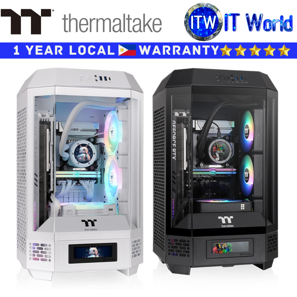 Thermaltake Computer PC Case The Tower 250 mini-ITX Mini Tower Tempered ...