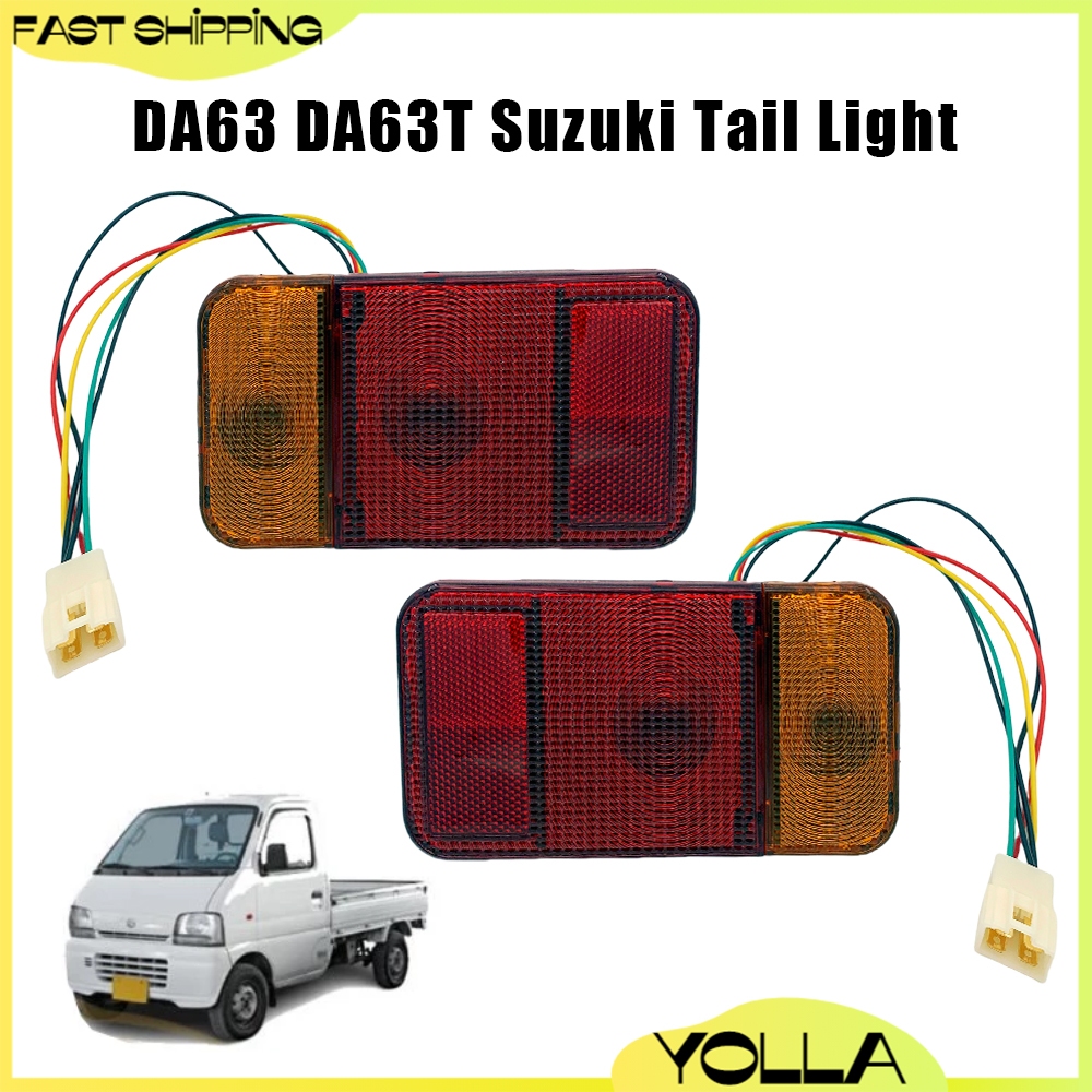 DA63 DA63T Suzuki Tail Light Replacement Parts Plug & Play Tail Lamp ...