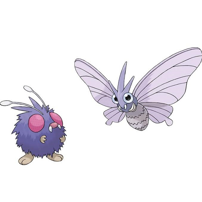 Venonat &Venomoth Pokemon Cards TCG (1st Gen Pokemon) | Shopee Malaysia