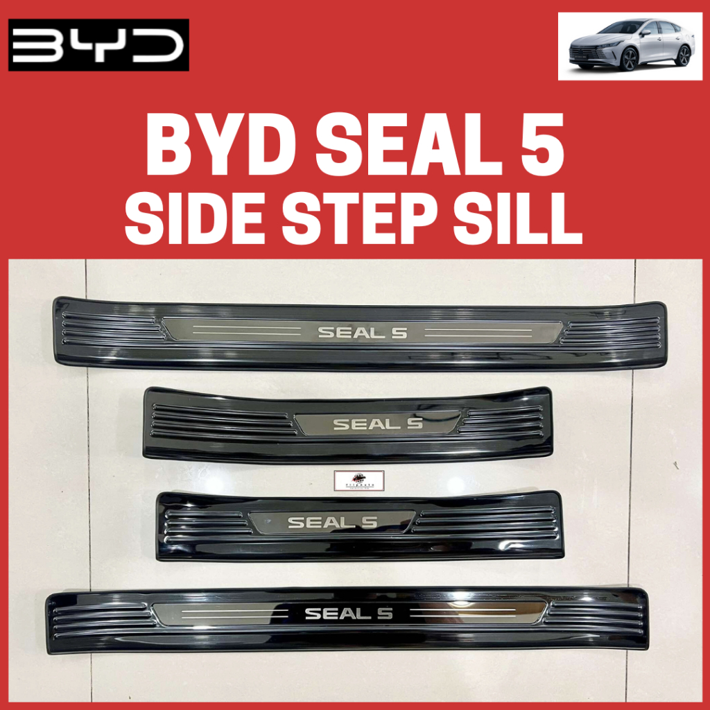 BYD Seal 5 DMI 2025 Door Side Step Sill BYD Accessories | Shopee Malaysia