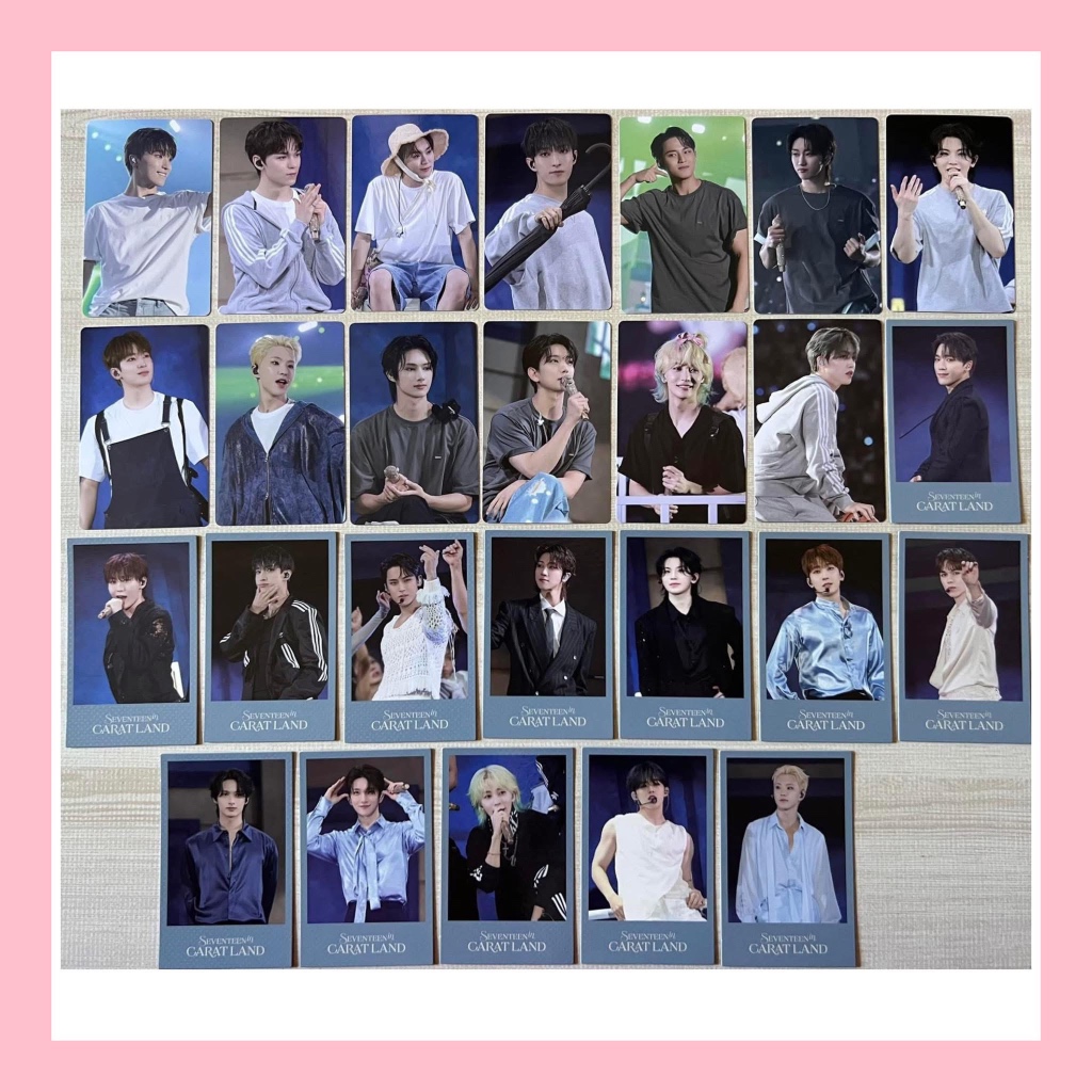 SEVENTEEN 2024 SVT 8th Fan Meeting Weverse Gift Photocard PC | Shopee ...