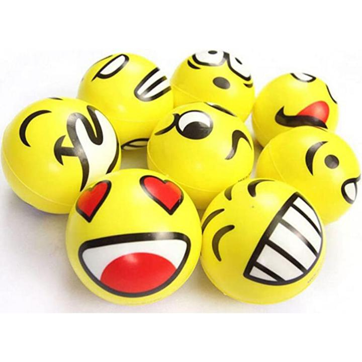 Stress Ball For ADHD Funny Smiley Emoji Face | Shopee Malaysia