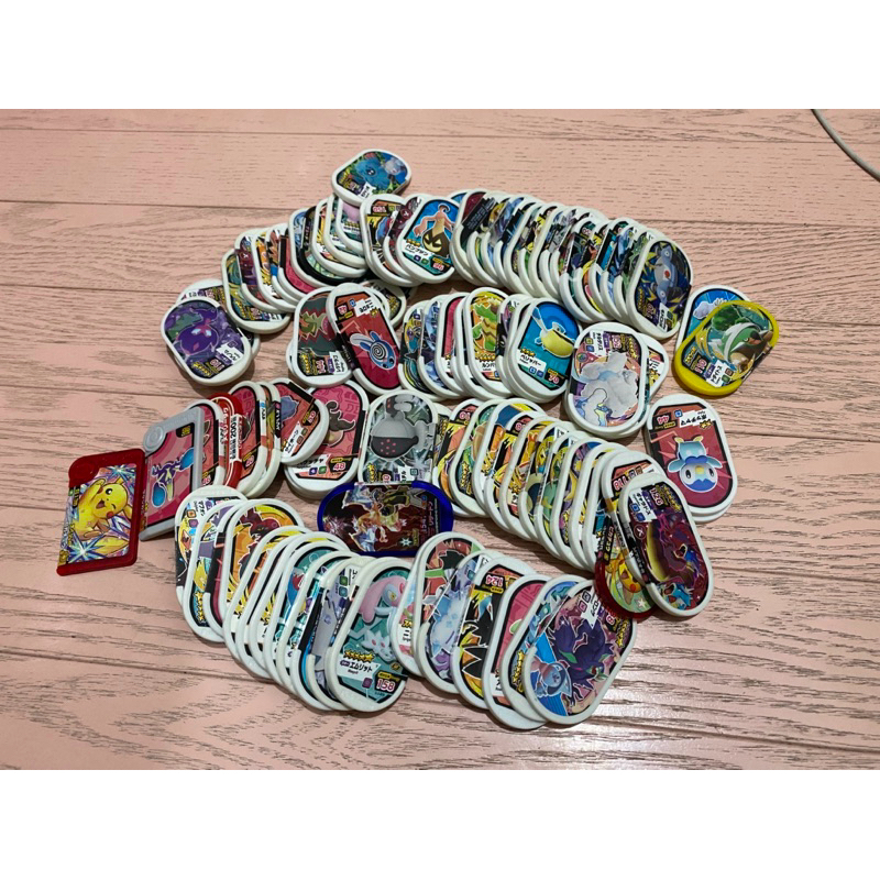 Pokemon MezaStar Chips, 111 pcs Take All Pokemon/Nintendo/Creatures ...