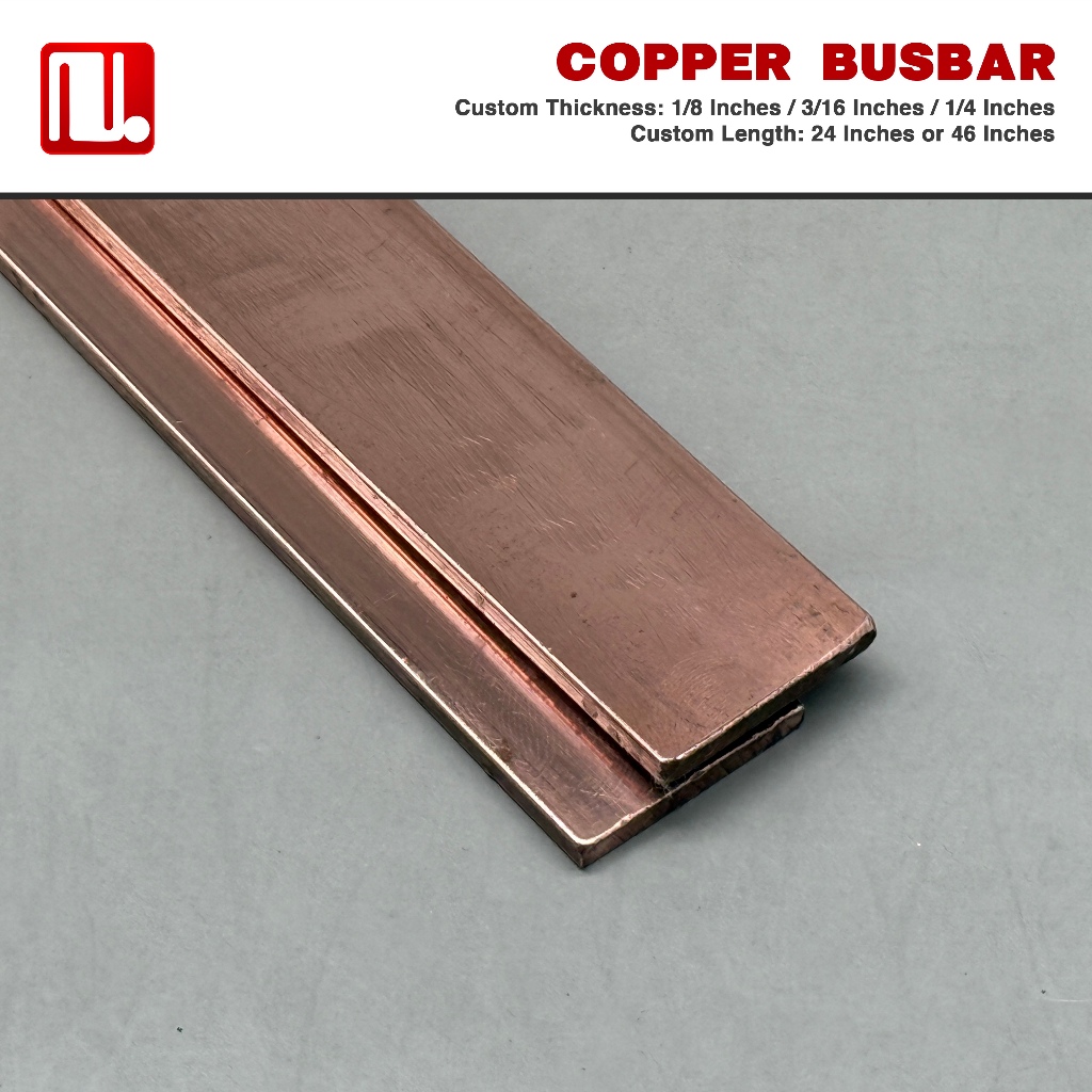Copper Busbar (Custom Thickness and Length) | Shopee Malaysia