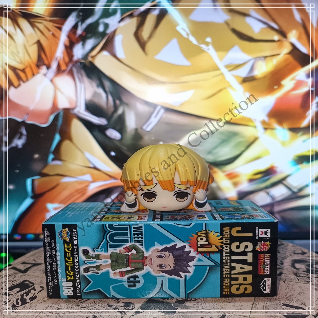 Authentic Zenitsu Agatsuma of Demon Slayer Hikkake Furyu Figure ...