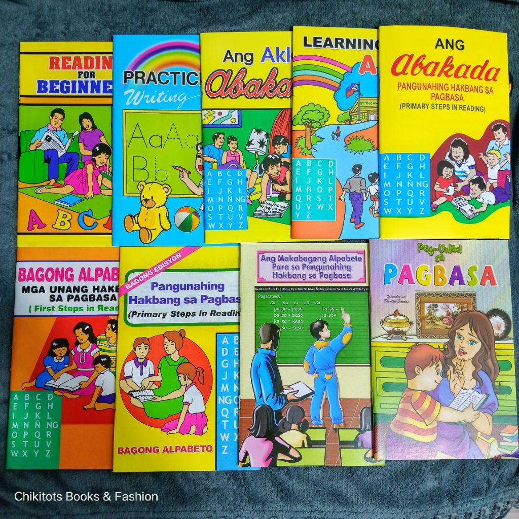 (7/9 PCS SET) Ang Abakada, Practice Writing, Bagong Alpabeto assorted ...
