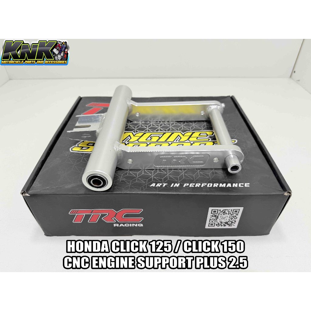 TRC RACING CNC ENGINE SUPPORT +2 +2.5 FOR MIO SPORTY NMAX AEROX MIO I ...