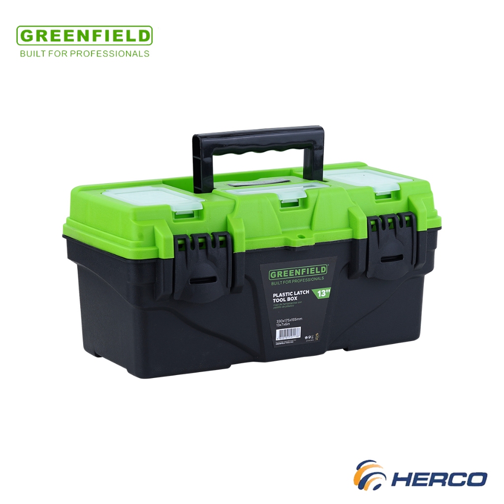 Greenfield Tool Box 13" With Plastic Latch | Shopee Malaysia
