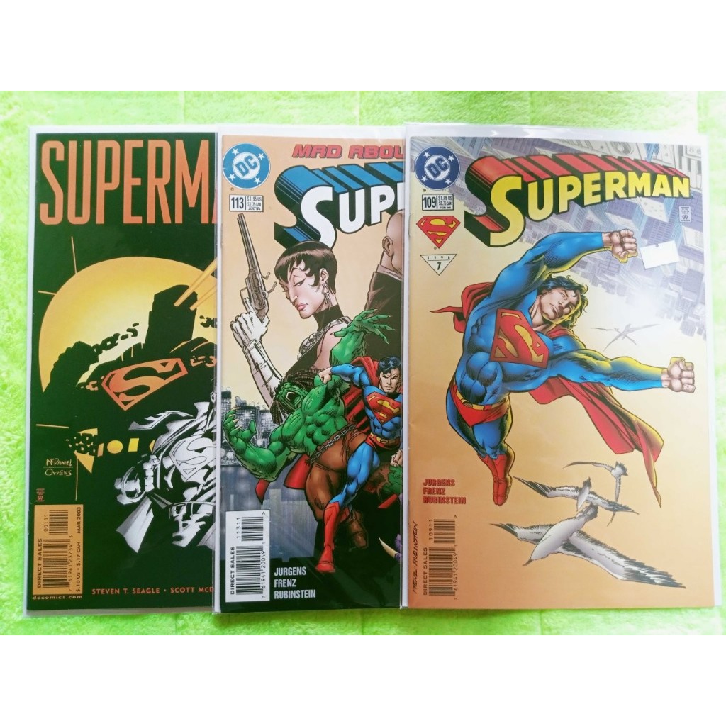 Superman 109-113, 10 Cent Adventure 1 DC 【Comics 50+% OFF】 FN/VF 1996 Superhero book | Shopee ...