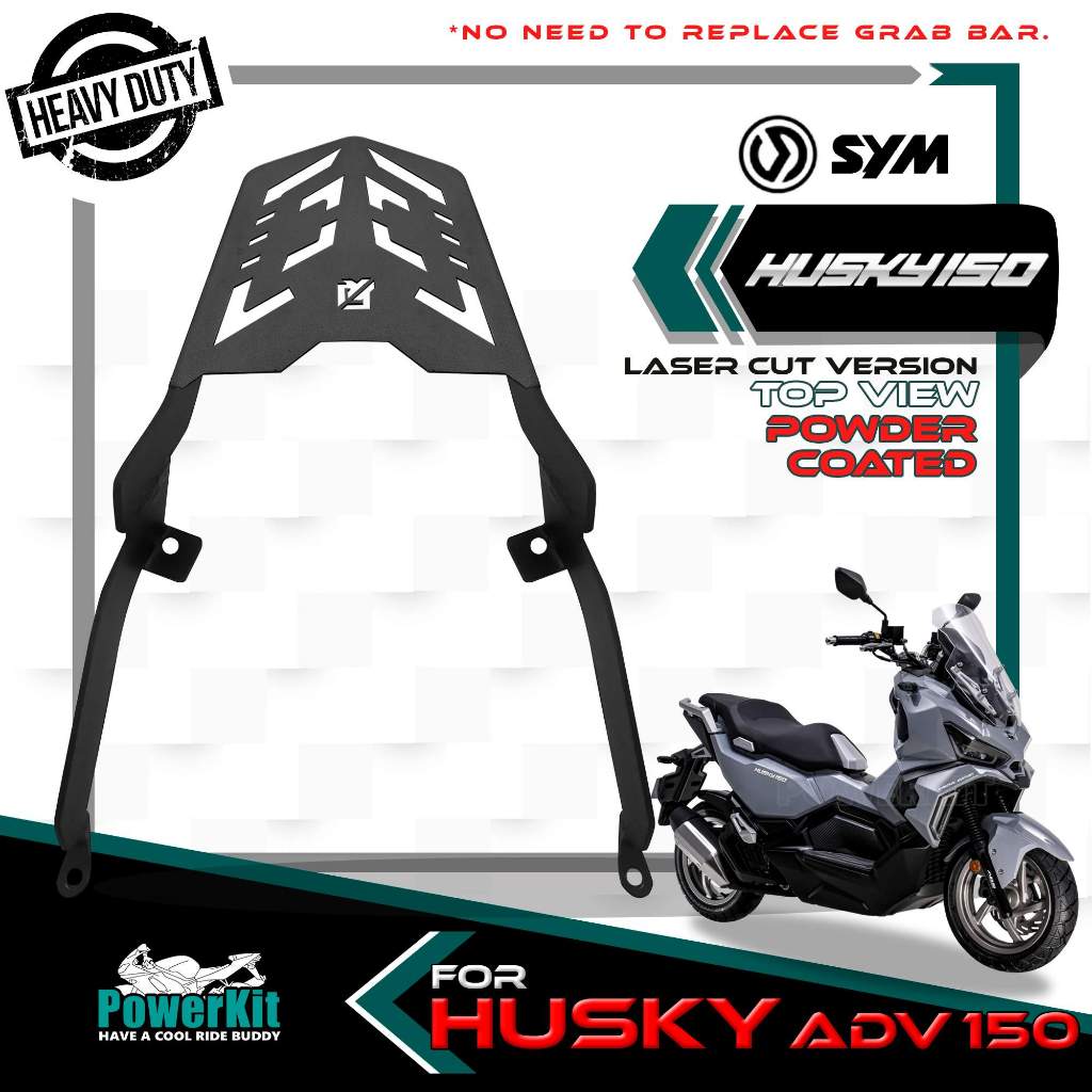 SYM HUSKY ADV150 Top Box Bracket (Stay Grab) / HUSKY150 Bracket ...