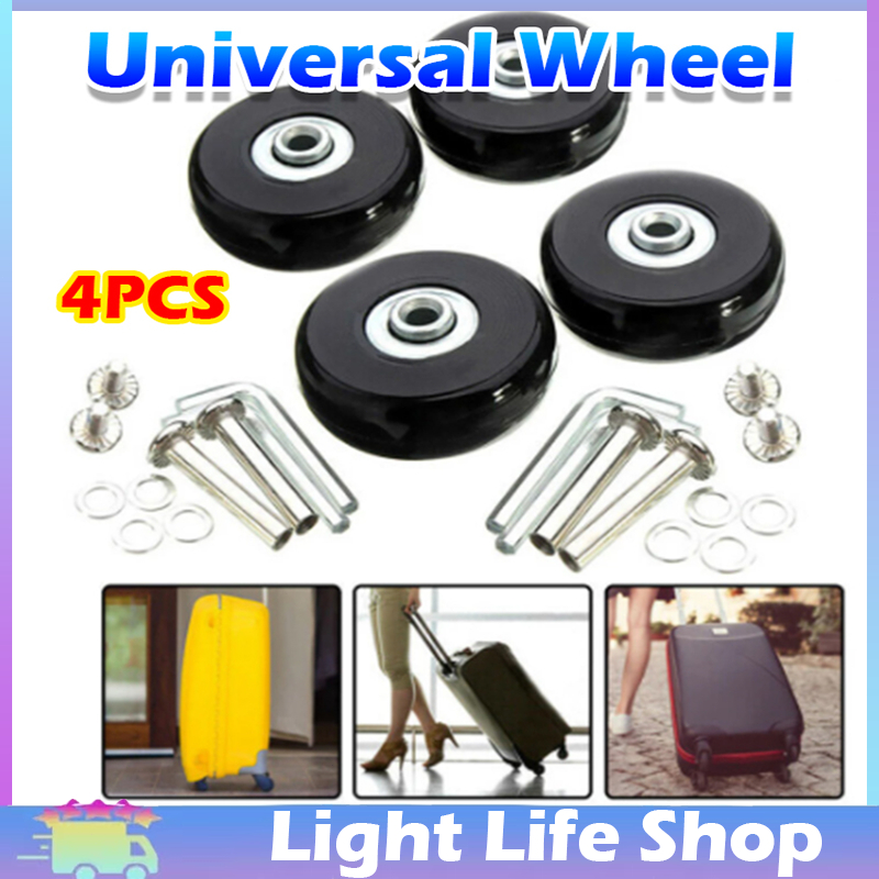 40-50mm trunk Trunk wheel replacement 4 rubber wheel repair kit Axle ...