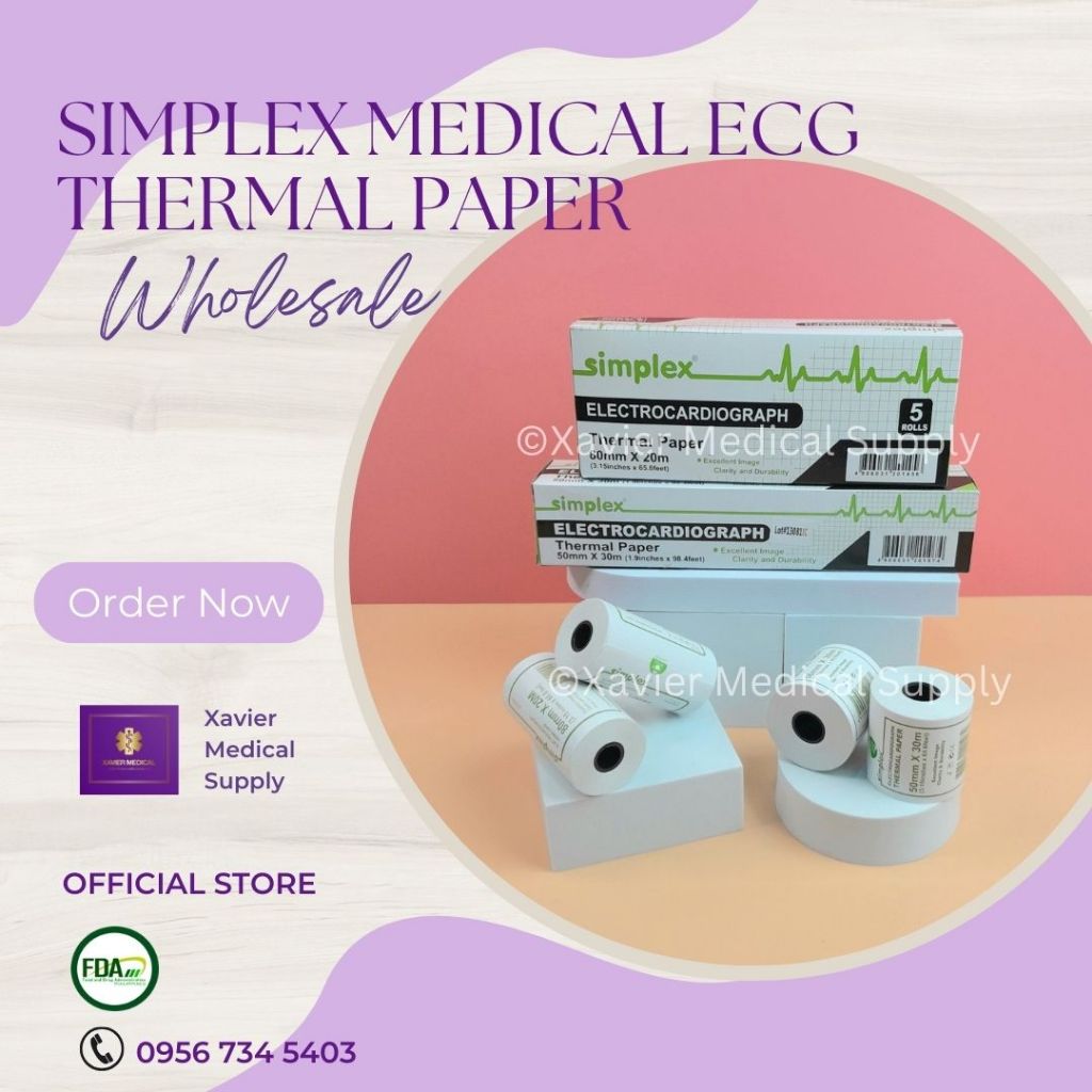 SIMPLEX Medical ECG Thermal Paper (Sold per Roll) | Shopee Malaysia