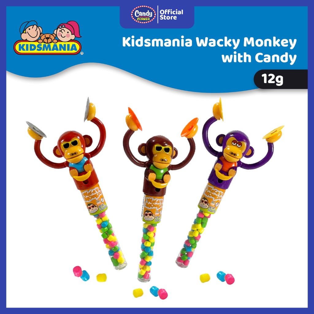 Kidsmania Monkey Toy with Candy 12g | Shopee Malaysia
