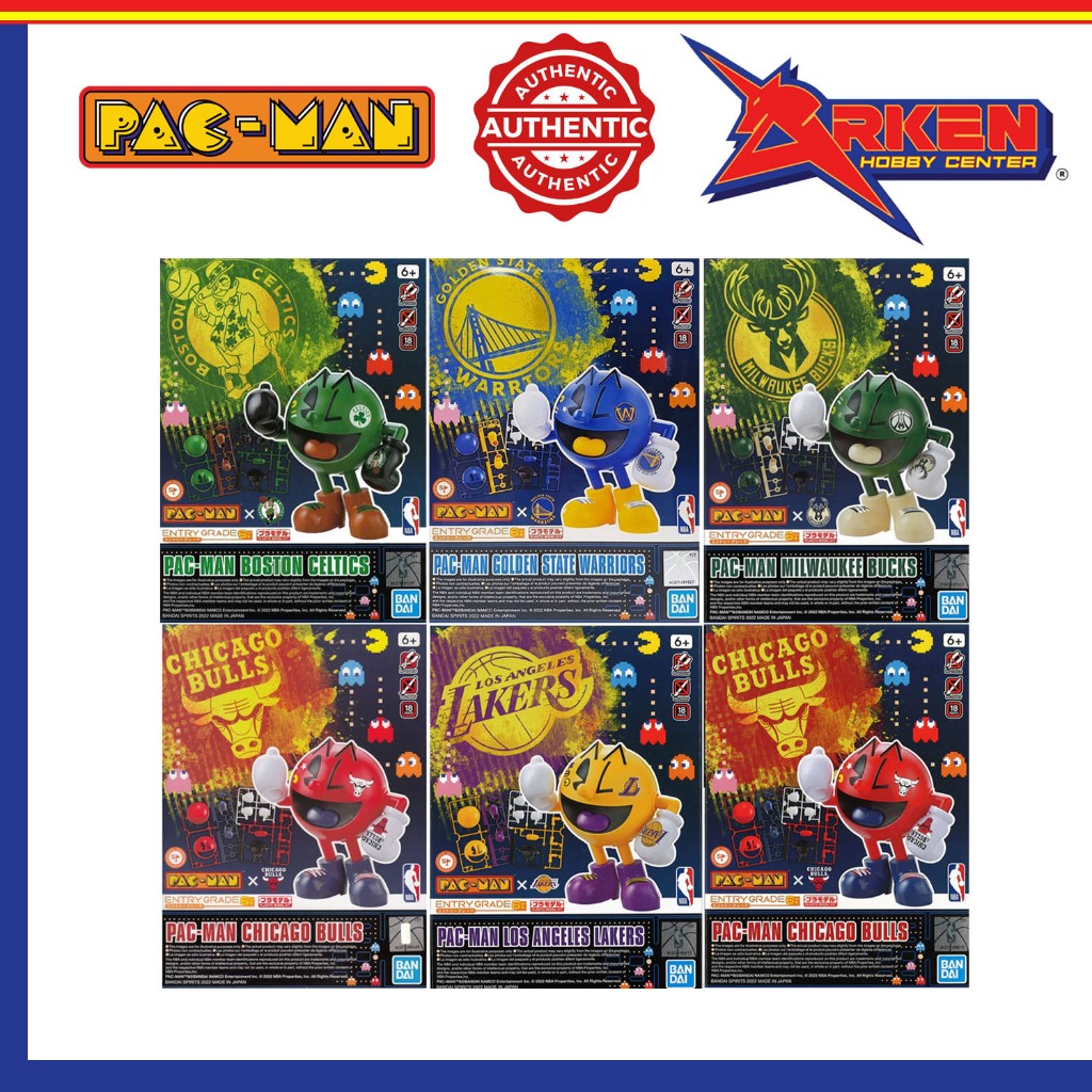 BANDAI Entry Grade - Pac-Man x NBA | Shopee Malaysia