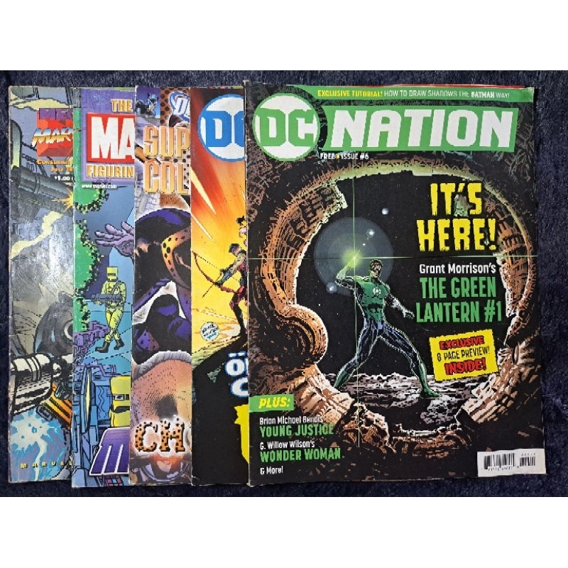 DC and Marvel Magazine set (5 Mags) | Shopee Malaysia
