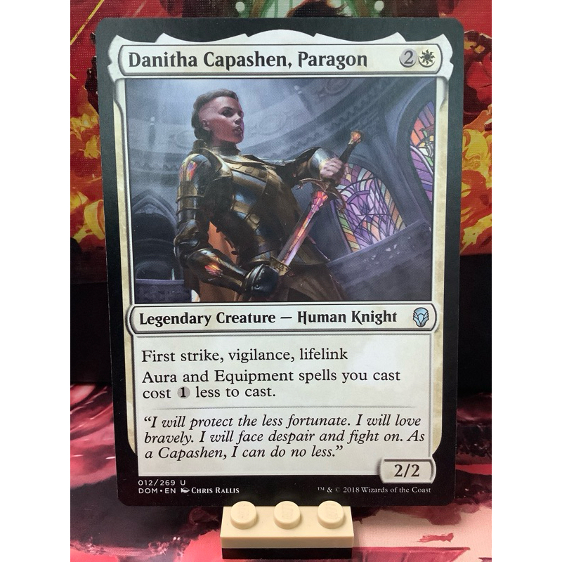 MAGIC: The Gathering - Danitha Capashen, Paragon (Dominaria) | Shopee ...