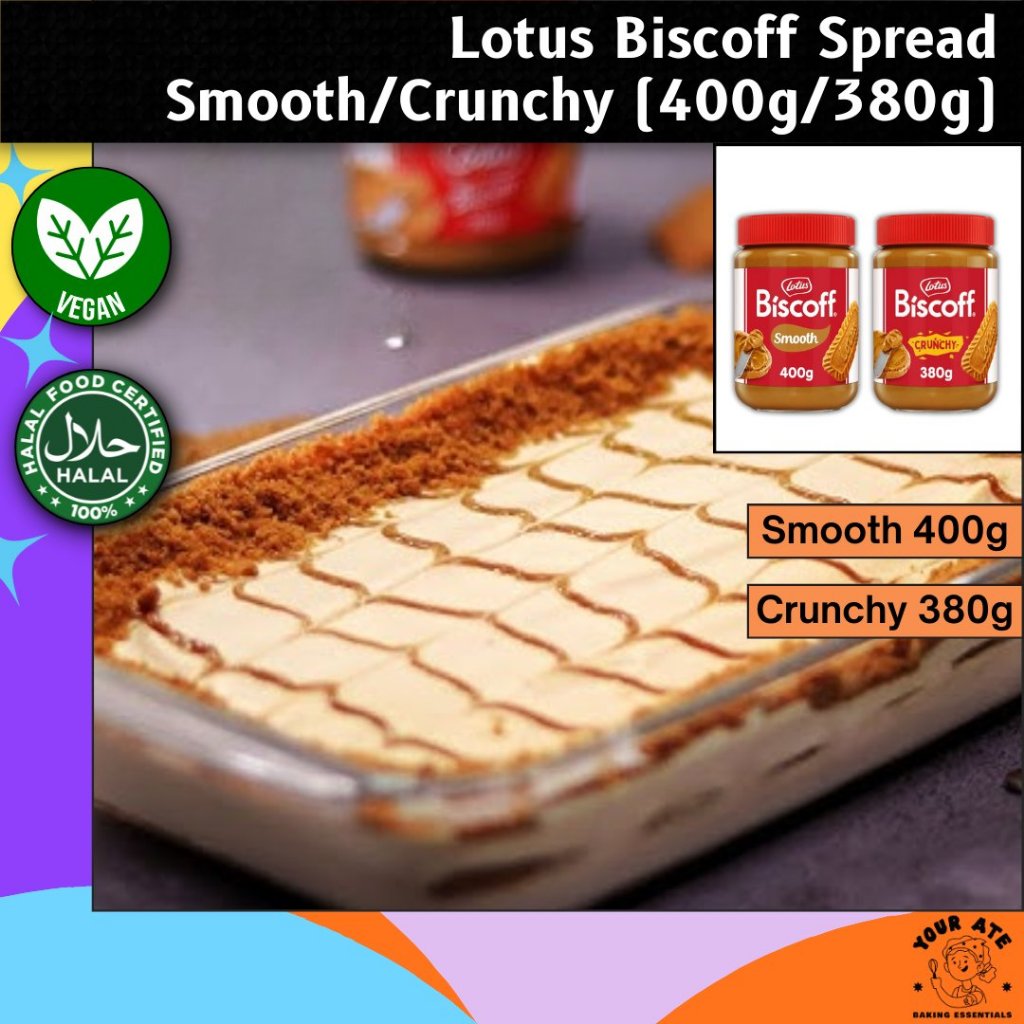 Lotus Biscoff Smooth/Crunchy Spread (400g/380g) | Shopee Malaysia
