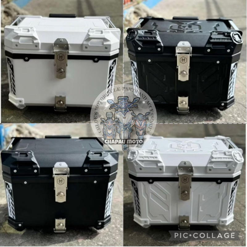 HYBRID ABS PLASTIC TOP BOX DUAL LOCK (NEW ARRIVAL) | Shopee Malaysia
